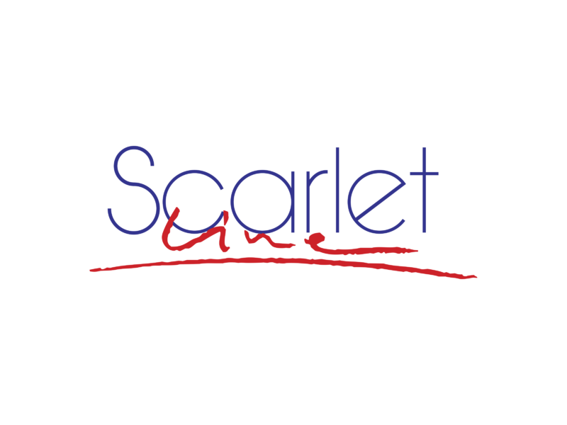 Scarlet Line Logo PNG Transparent & SVG Vector - Freebie Supply