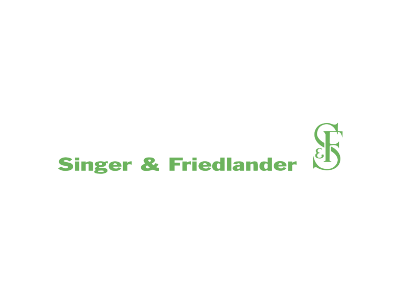 Singer & Friedlandler Logo PNG Transparent & SVG Vector - Freebie Supply