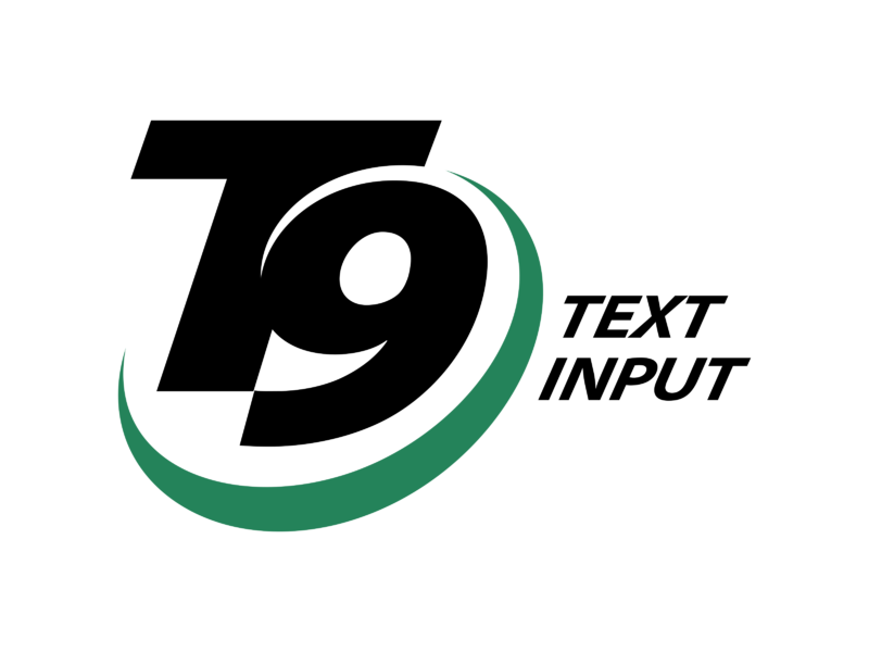 T9 Text Input Logo PNG Transparent & SVG Vector - Freebie Supply