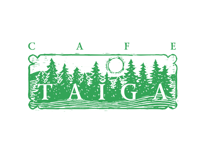Taiga Cafe Logo PNG Transparent & SVG Vector - Freebie Supply