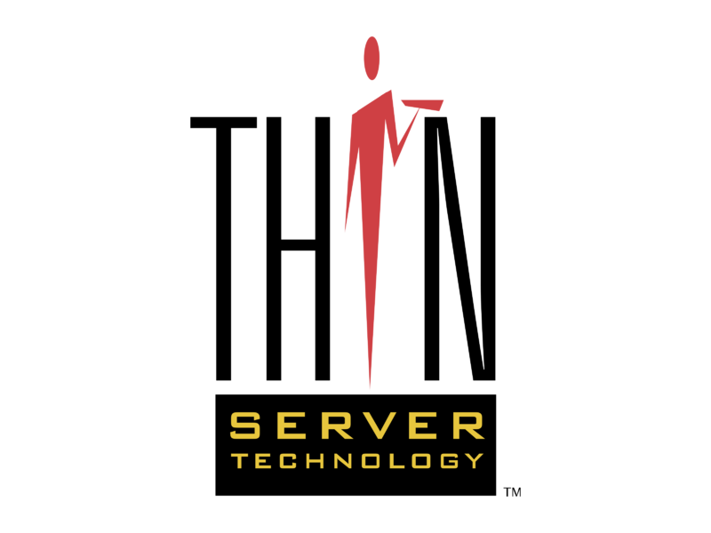 Thin Server Technology Logo PNG Transparent & SVG Vector - Freebie Supply