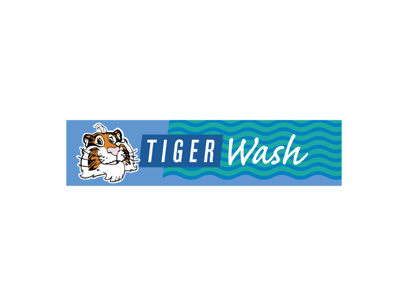 Tiger Wash Logo PNG Transparent & SVG Vector - Freebie Supply