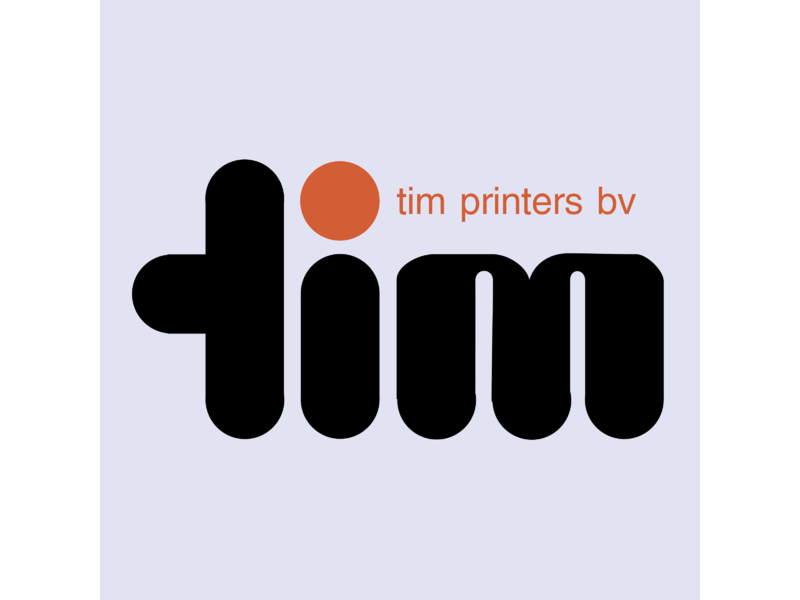 Tim Printers Logo PNG Transparent & SVG Vector - Freebie Supply
