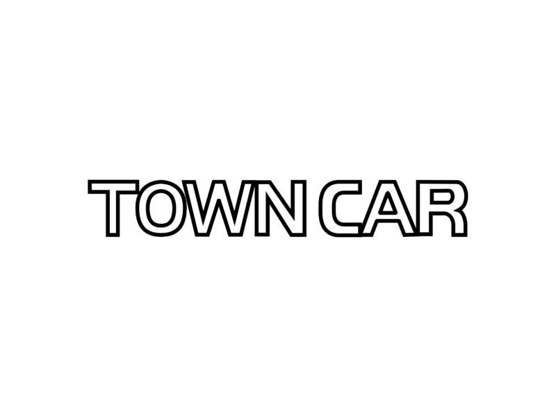 Town Car Logo PNG Transparent & SVG Vector - Freebie Supply