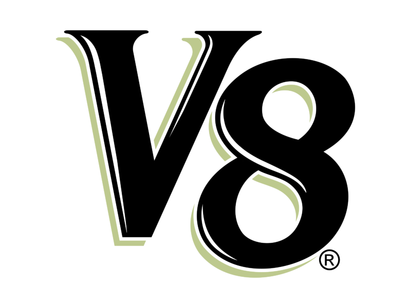 V8 Logo PNG Transparent & SVG Vector - Freebie Supply