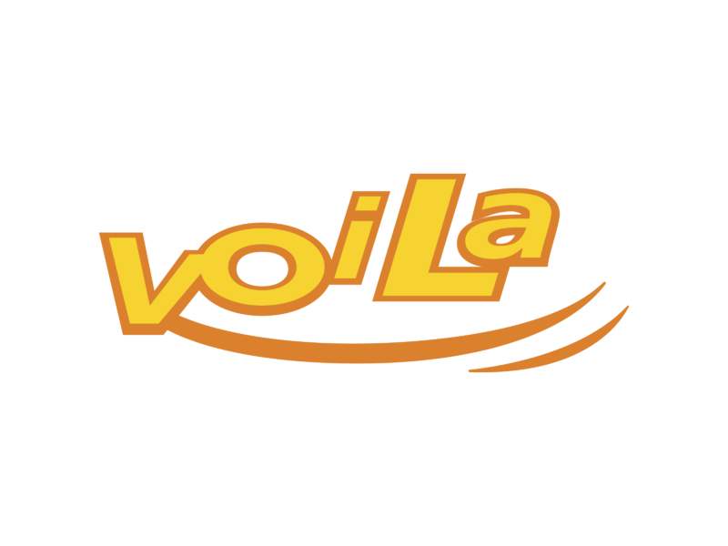 Voila Logo PNG Transparent & SVG Vector - Freebie Supply