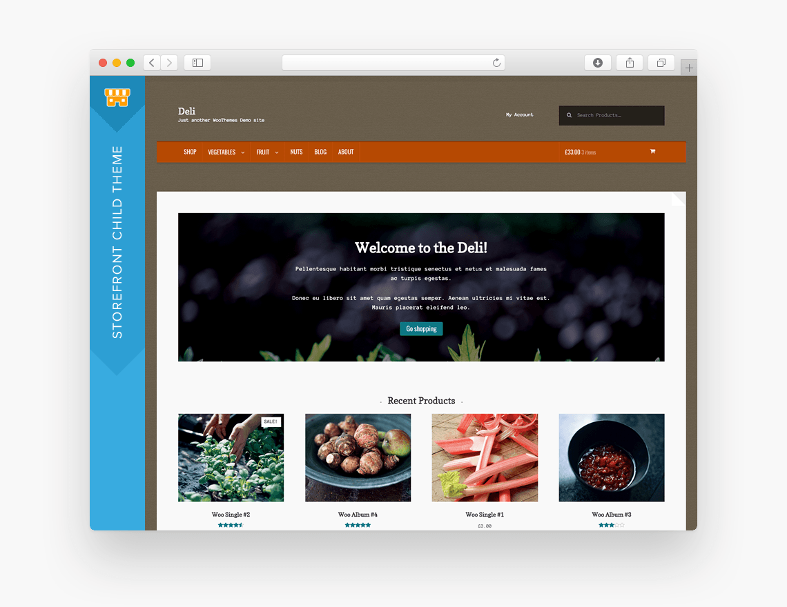 Deli - Free Ecommerce WordPress Theme - Freebie Supply