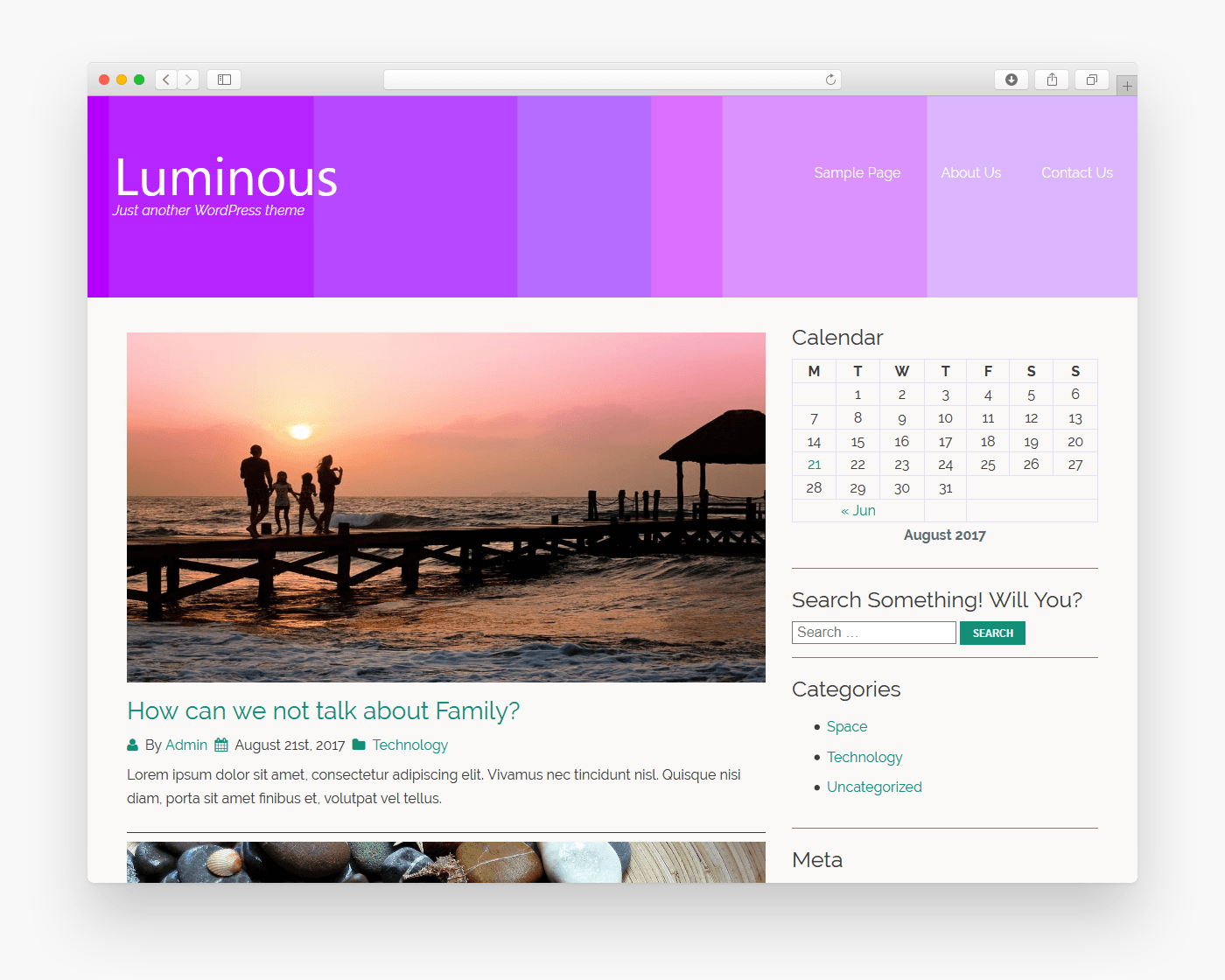luminous - Free Agency WordPress Theme - Freebie Supply