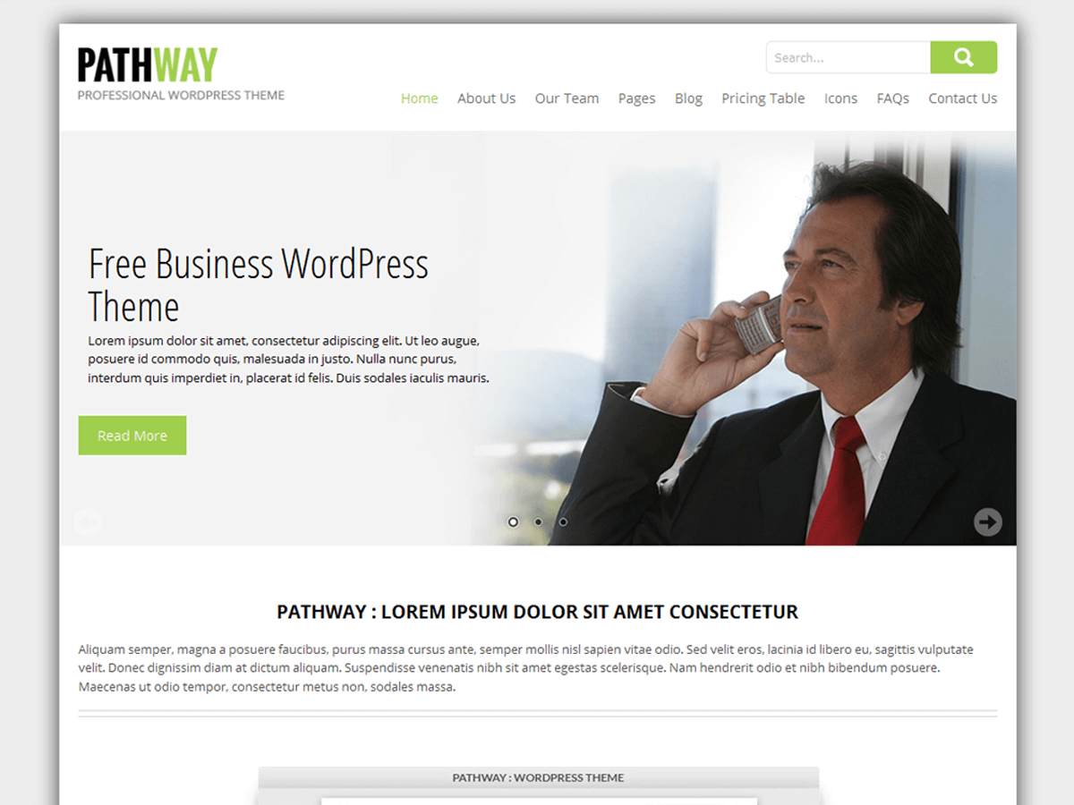 SKT Pathway - Free Ecommerce WordPress Theme - Freebie Supply